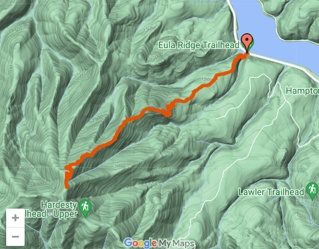 Hiking Eula Ridge - The Town Square