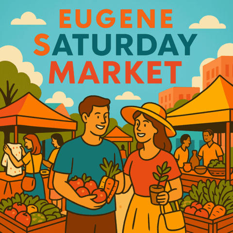 Back in Bloom: Eugene Saturday Market Returns for 2025 Season ...